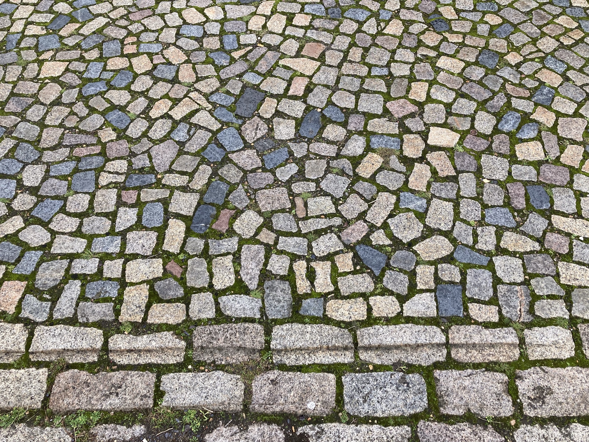 27: The historic road setts of Lamerton and Albury Streets in Deptford ...