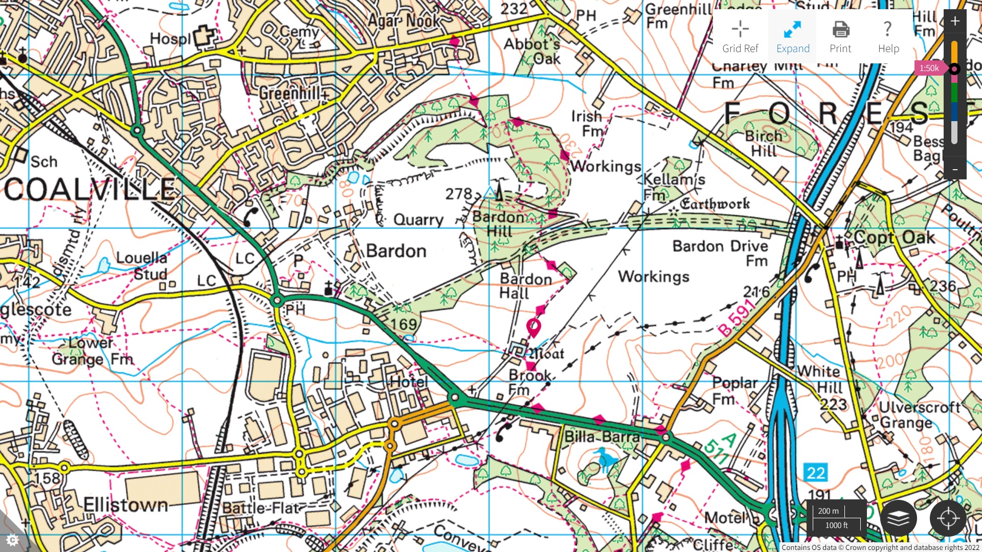 29: Charnwood Forest ‘granites’ Pt.1. Bardon Hill ‘granite’. – Building ...