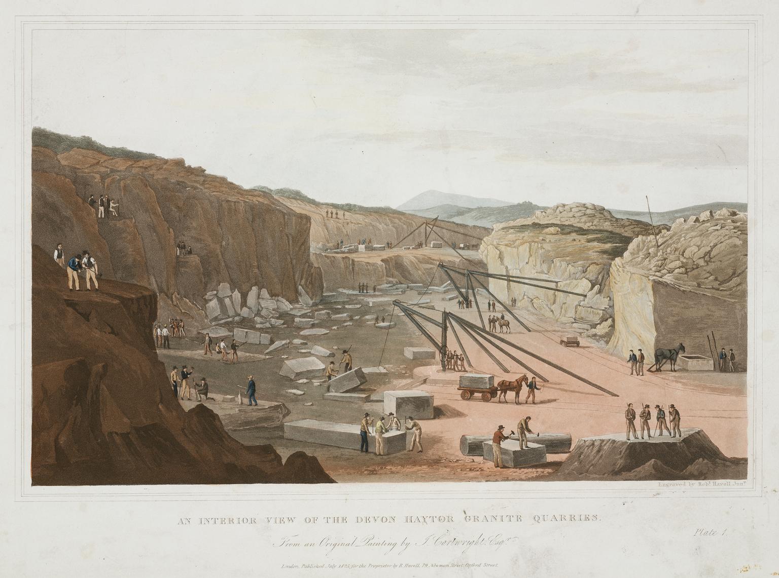 66: Haytor Quarry, Dartmoor. – Building London – what London is made ...